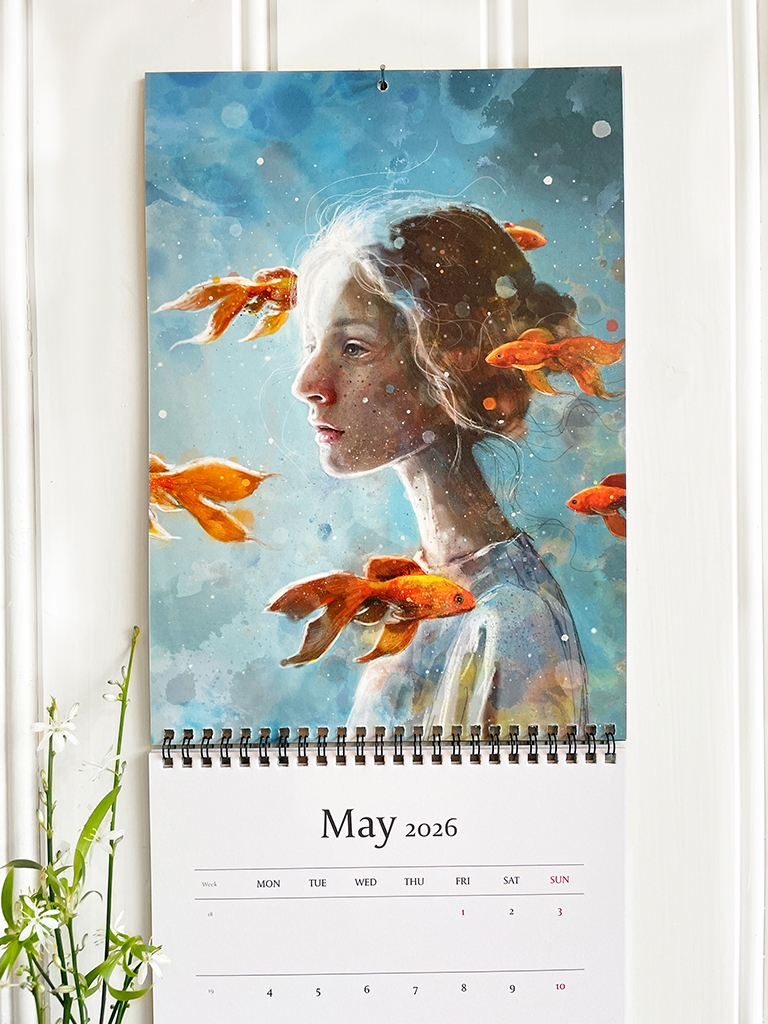 Wall Calendar 2026 [Sold out] | Lisa Aisato